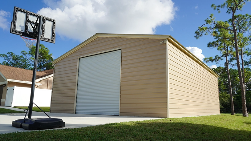 30x40 Metal Workshop Steel Garage- Prices include Installation.