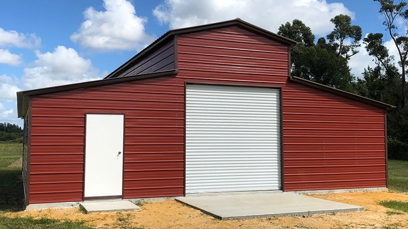 36x40 Metal Barn- Monitor Style Prefab Horse Barn- Shop by Photo